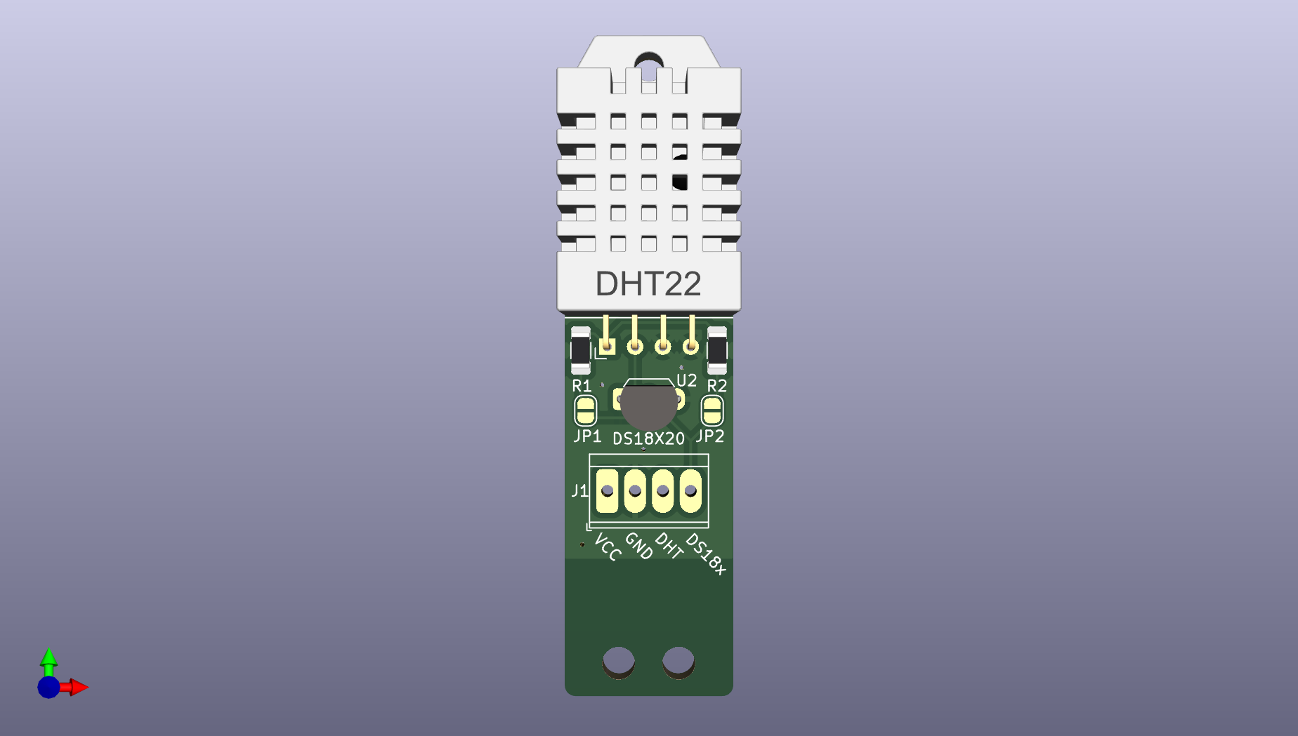 Der neue AM2302 / DHT22 Sensor-Adapter - ESP8266-Adapter